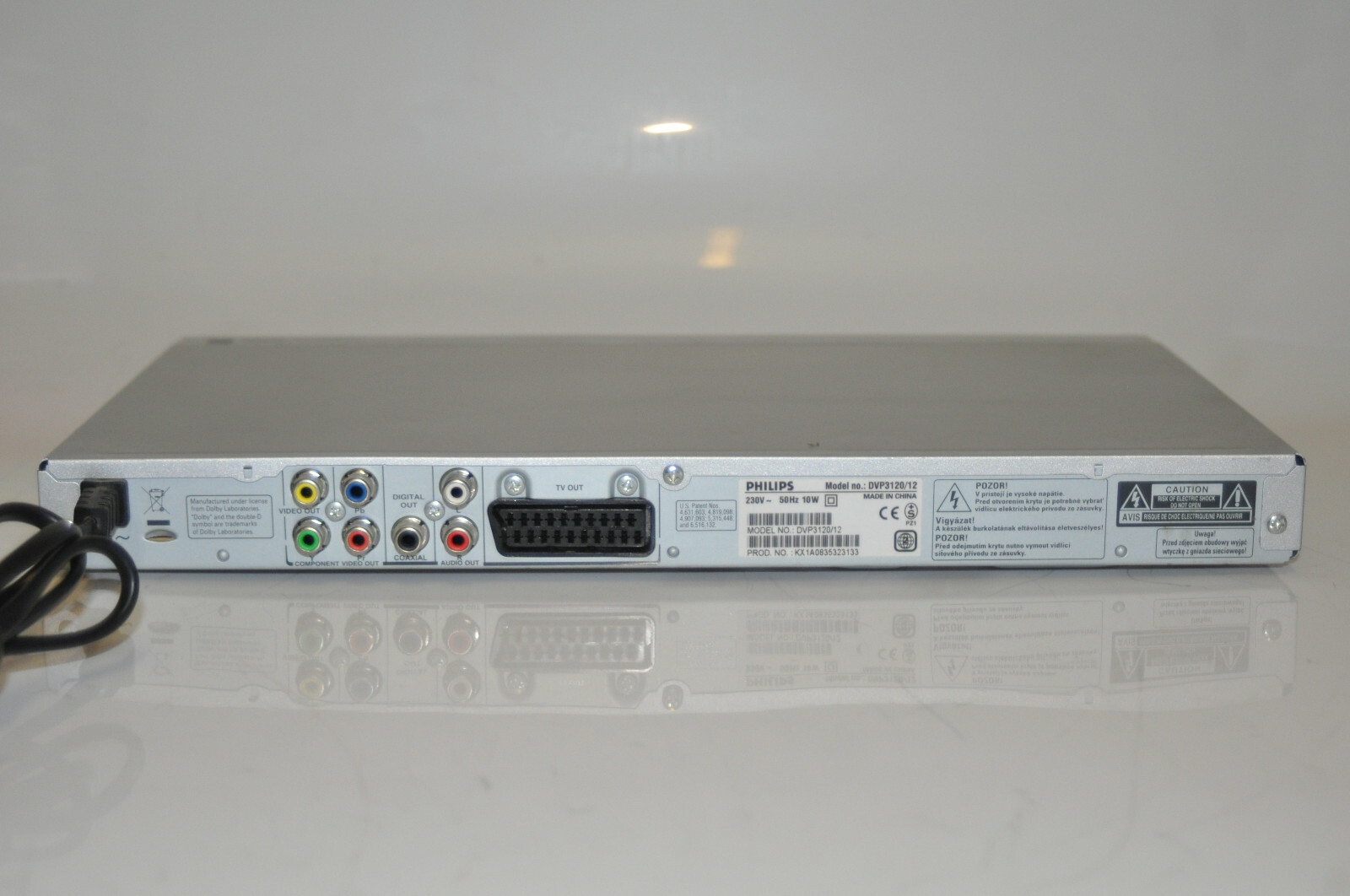 Philips DVP3120 DVD Player DVD Spieler Scart --- - ohne Fernbedienung ...