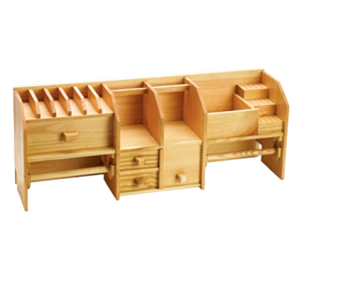 Jewellers Wooden Bench Organiser Watchmaker Wood Tool Storage Organiser ...