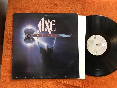 Axe Offering Vinyl Record LP Record Atco 1982 Masterdisk metal original ...