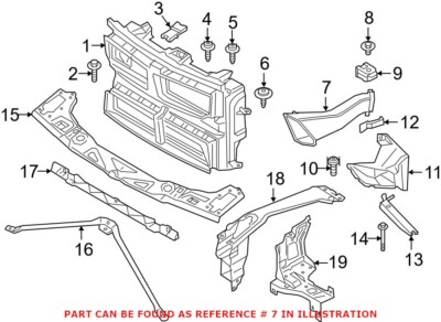 For BMW Genuine Brake Air Duct Front Right 51747342492 | eBay