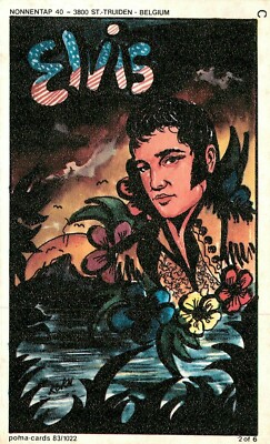 ELVIS QSL CARD - POMA CARD CB RADIO - BELGIUM - 1984 | eBay