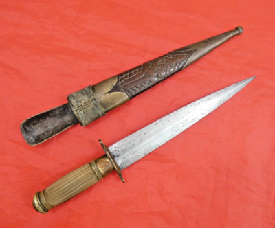 VERY FINE ANTIQUE LUZON FILIPINO DAGGER Philippines Blade Sword superb ...