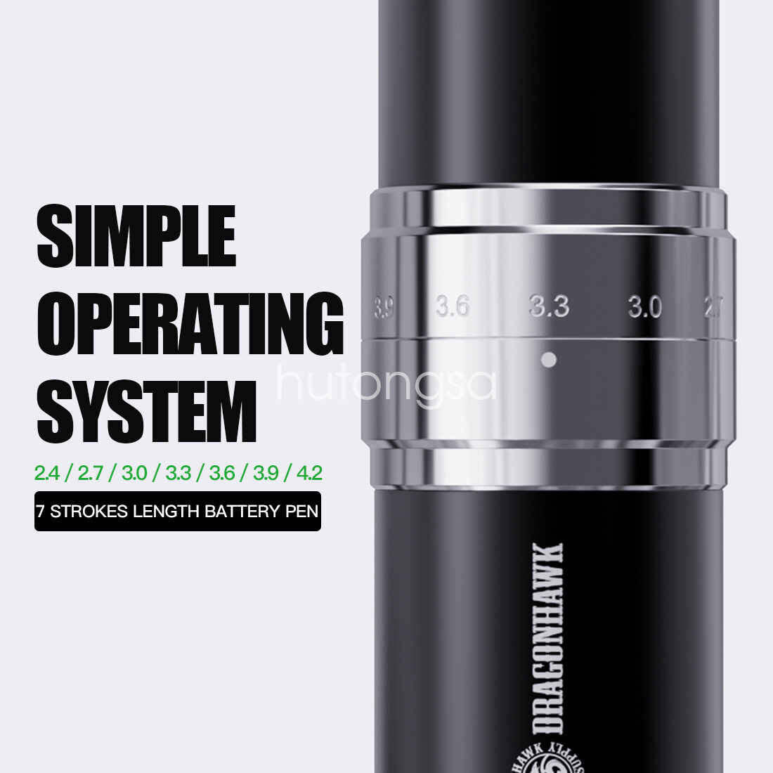 Dragonhwk Wireless Tattoo Pen Machine Motor Rotary Makeup Pen Stroke 2. ...