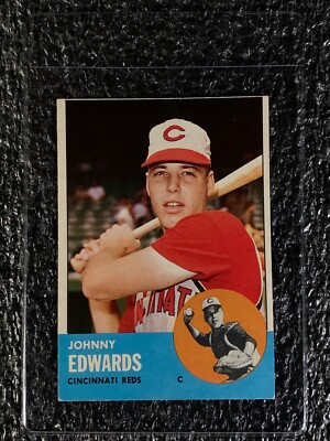 1963 Topps Baseball #178 Johnny Edwards VG/EX | eBay