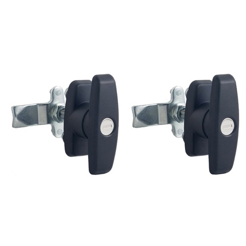 Pair Caravan Motorhome battery gas locker Switch Cabinet compartment ...