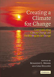 NEW BOOK Creating a Climate for Change by Edited by Susanne C. Moser ...