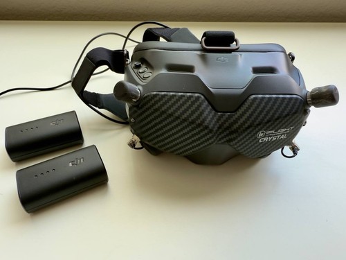 DJI FPV Goggles V2 with iFlight Crystal antennas + 2 original batteries ...