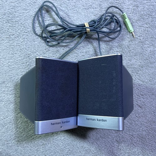 Harman Kardon Computer Speakers 12V 1A Subwoofer Output Volume Control ...