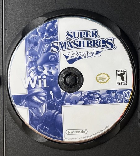 Super Smash Bros Brawl Nintendo Wii Disc Only | eBay