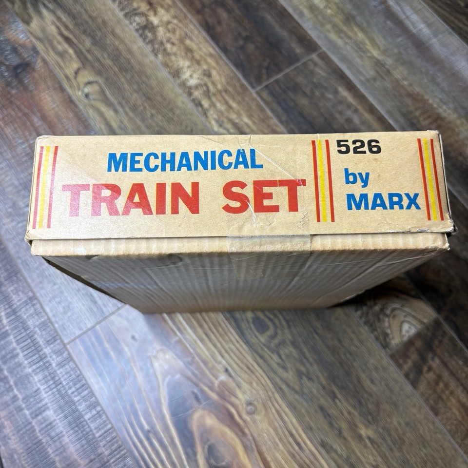 Vintage Marx #528 Mechanical Wind-up Train Set (WORKS GREAT) *see ...