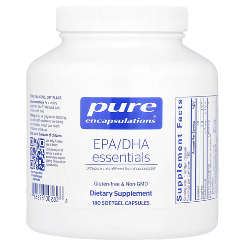 2 X Pure Encapsulations, EPA/DHA Essentials, 180 Softgel Capsules ...