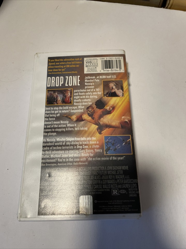 Drop Zone (VHS, 1995) 97363273431| eBay
