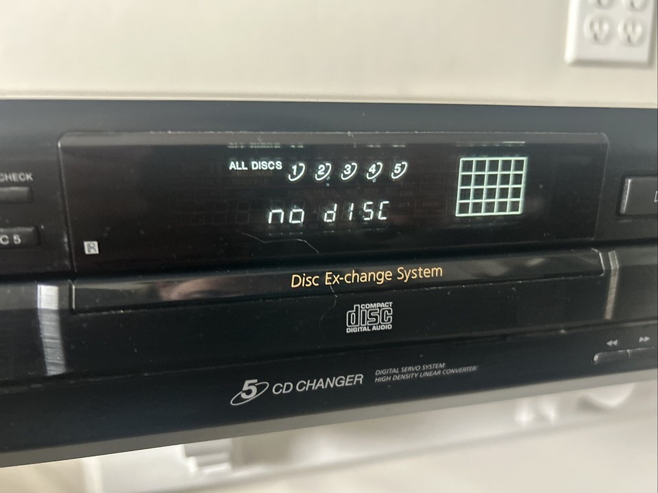 Sony 5-Disc CD Carousel Changer Player CDP-CE335 | eBay