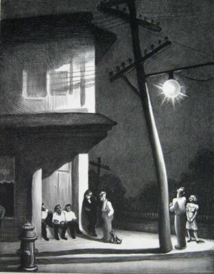 Summer Evening : Mabel Dwight : 1945: Archival Quality Art Print 13x19 ...