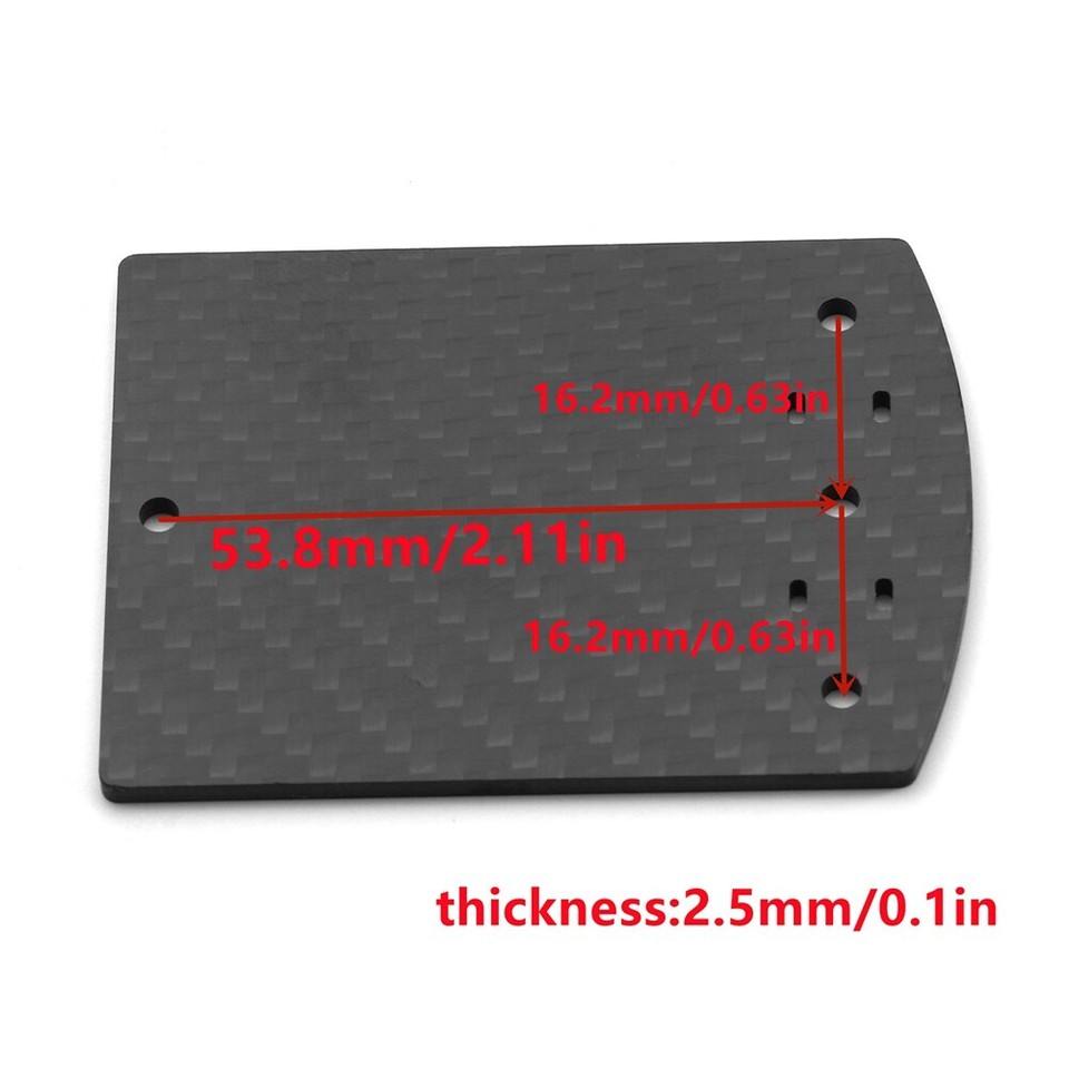 RC Car Upgrade Carbon Fiber Roof Frame Trim Board for 1/10 BBX BB01 RC ...