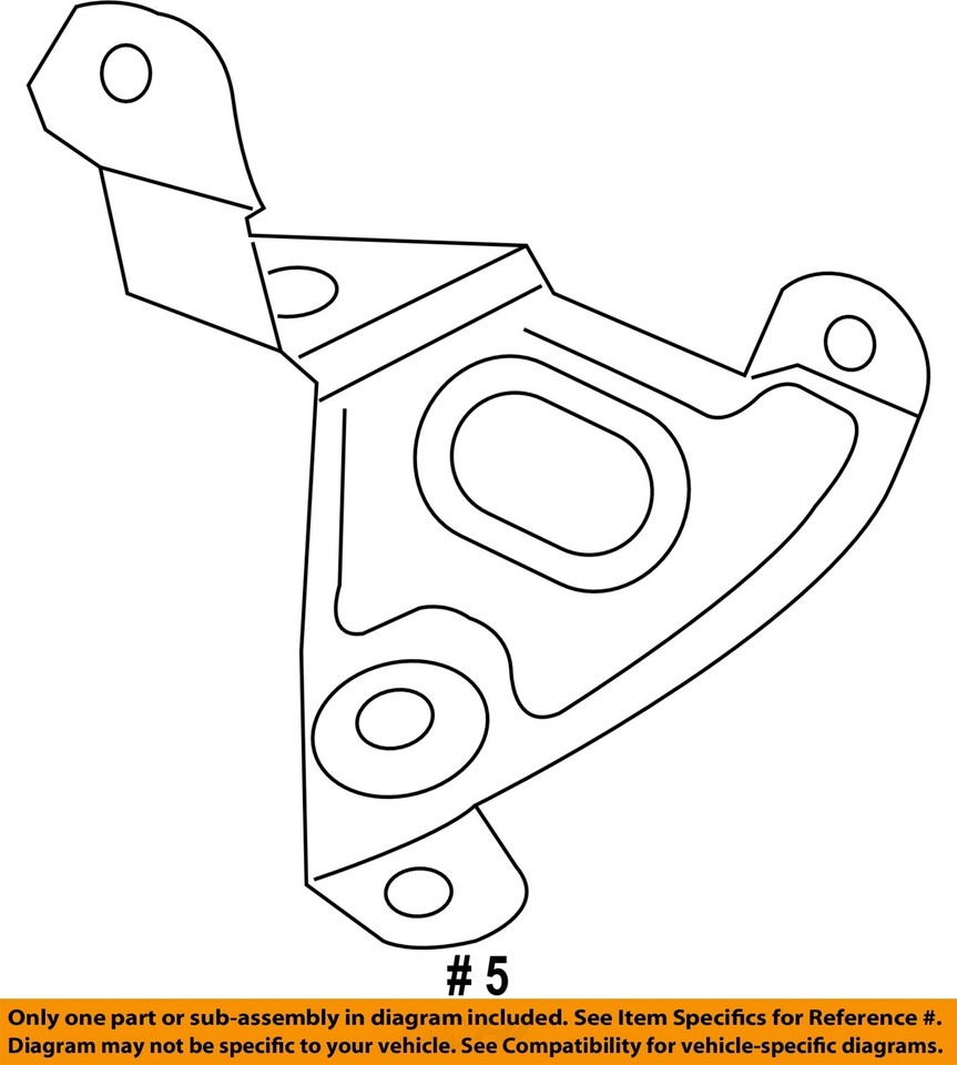 GM OEM 12-17 Verano Fender Fender Components-Lower Bracket 22900547 | eBay