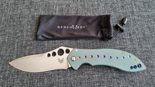 Benchmade 630 Skirmish Blackwood Folding Knife Rare Discontinued | eBay