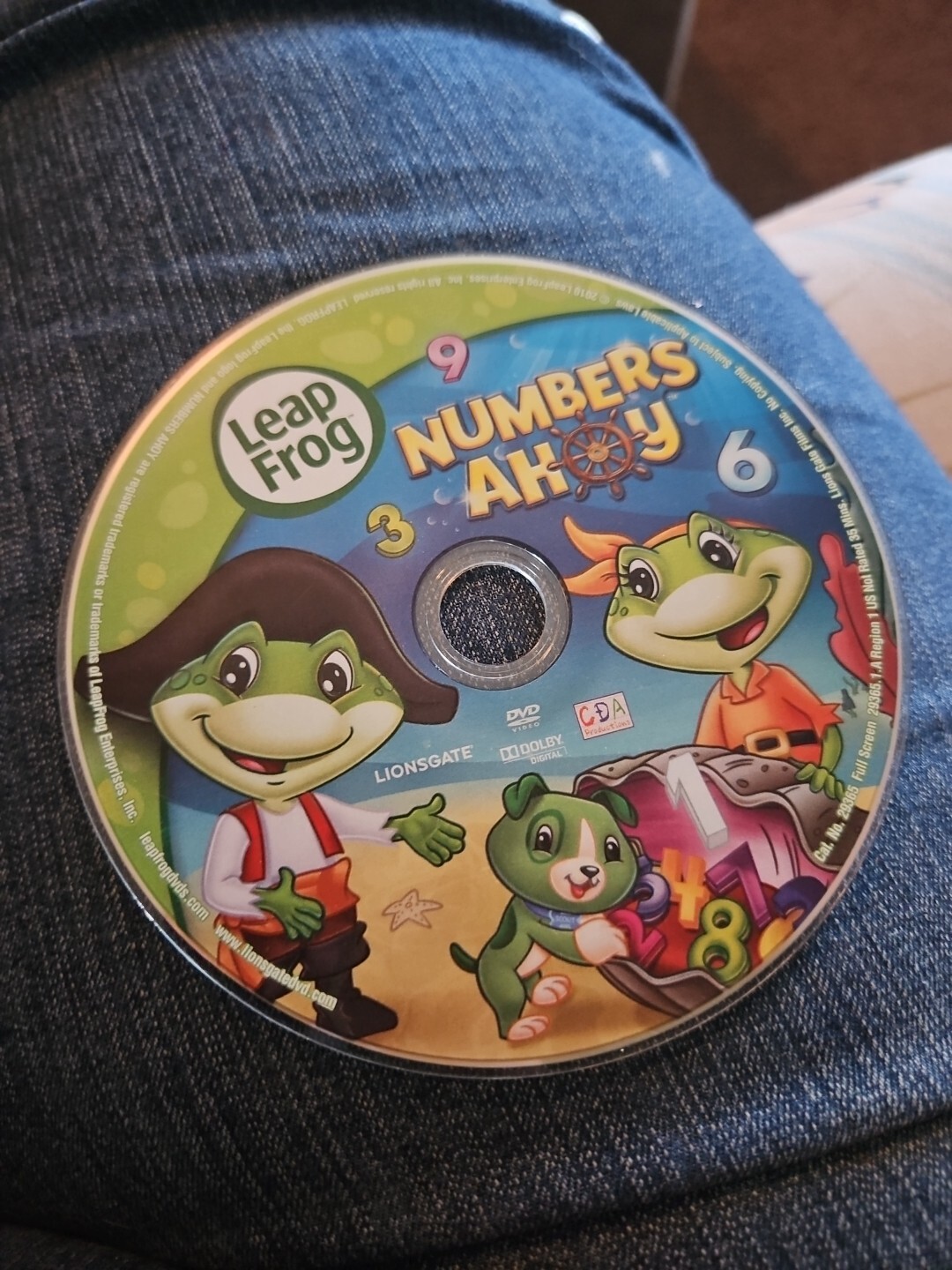 LeapFrog: Numbers Ahoy Disc Only 31398129691| eBay
