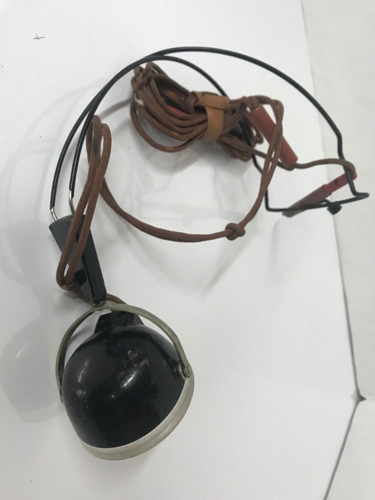 Vintage GTE Switchboard Operator Head Set Electric Phone Line Headphone ...