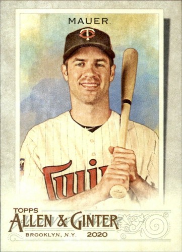 (10) 2020 Topps Allen & Ginter JOE MAUER Base Card Lot (x10) Twins #20 ...