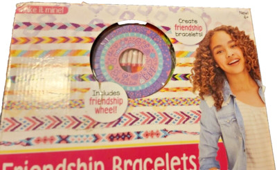 Make It Mine Friendship Bracelet Making Kit Includes Friendship Wheel ...