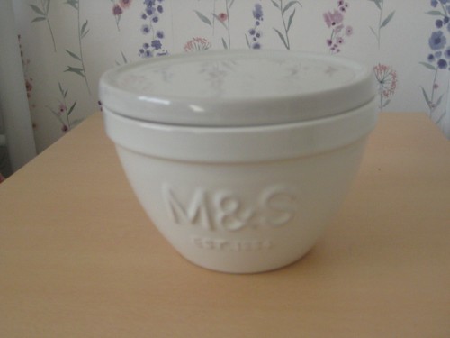 M & S ceramic pudding basin with lid | eBay UK