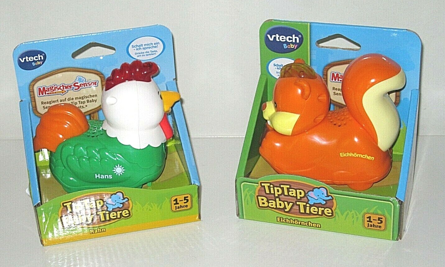 Ages 1 and Up Vtech Tip Tap Baby Animals Set Zoo Tree House Animals ...