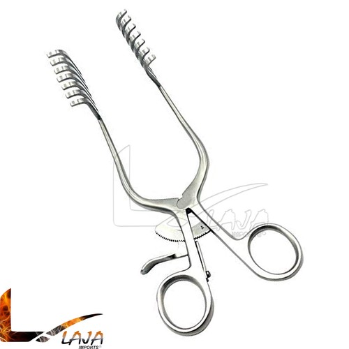 Miskimon Cerebellar Retractor 38mm x 220mm 7 x 7 Prong-Blunt OR Grade ...