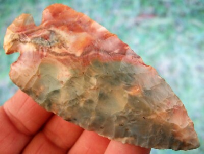 Super Fine Colorful Ohio Flintridge Flint Dovetail Point w Butler COA ...