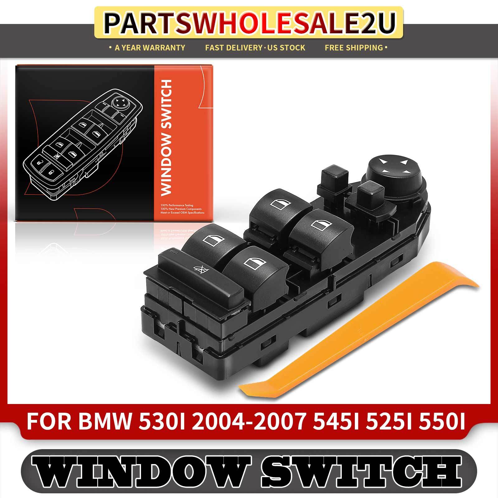 Front Left Power Window Switch for BMW 525i 530i 2004-2007 530xi 550i ...