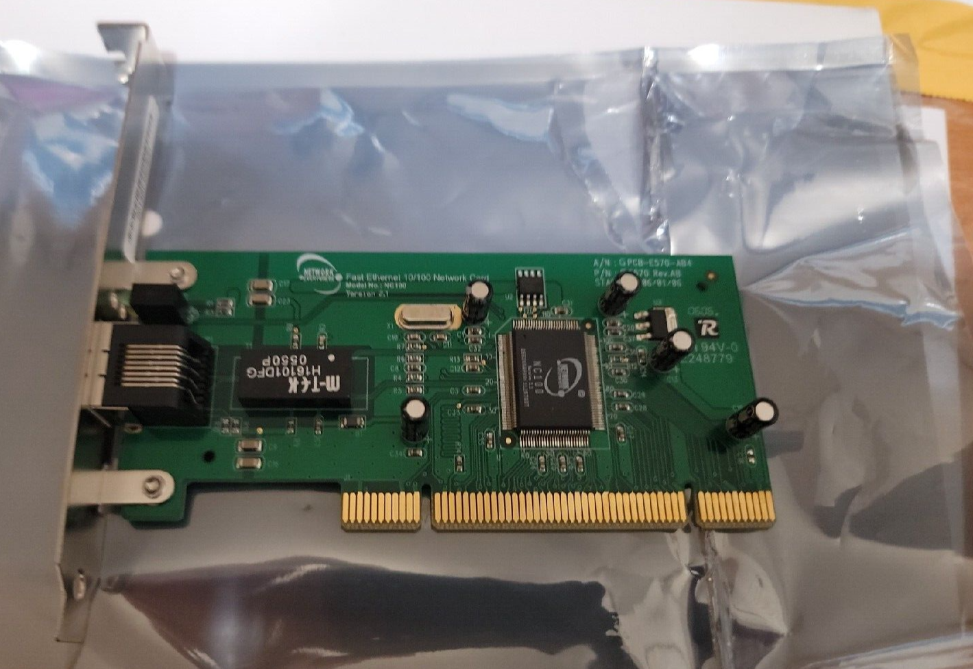 Vintage Network Everywhere Fast Ethernet 10/100 Network Card NC100 | eBay