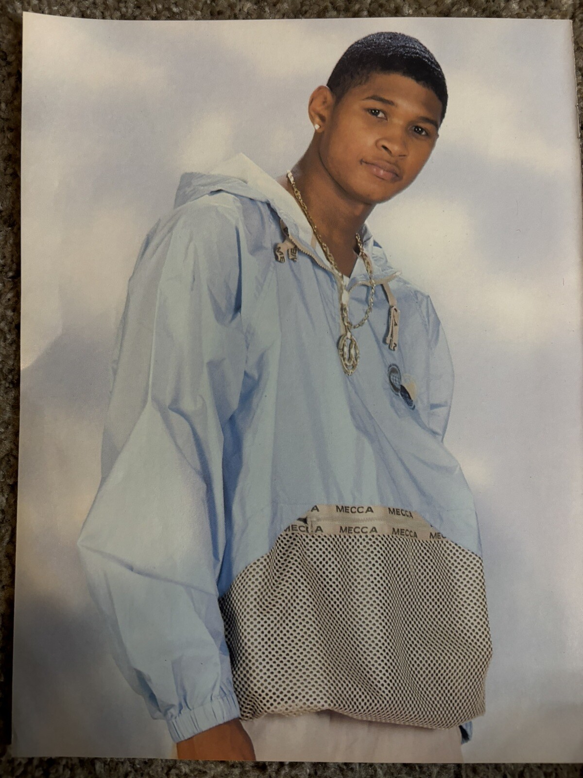 VERY RARE 90s USHER RAYMOND R&B SINGER ACTOR MY WAY MAGAZINE Clippings ...