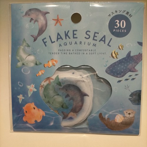 Sea Animals Dolphine Flake sticker pack New | eBay