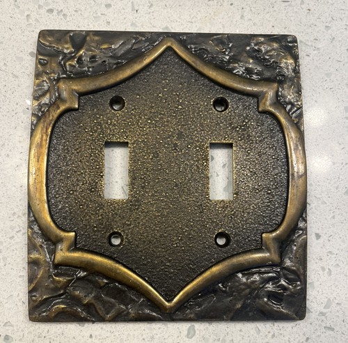 5 pc Vtg Amerock Monterey Outlet & Light Switch Covers Brutalist ...