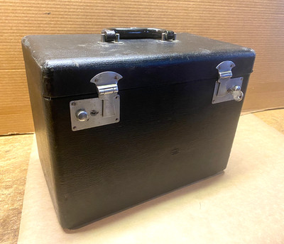 Vintage Original SINGER 221 FEATHERWEIGHT Sewing Machine CARRYING CASE ...