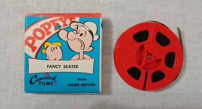 VINTAGE POPEYE FANCY SKATERS 8MM FILM HOME MOVIE P7 UNTESTED | eBay