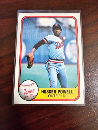 1981 Fleer #559 Hosken Powell Minnesota Twins #559 | eBay