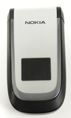 Nokia 2660 - Silver and Black ( Cincinnati Bell ) Rare Cellular Flip ...