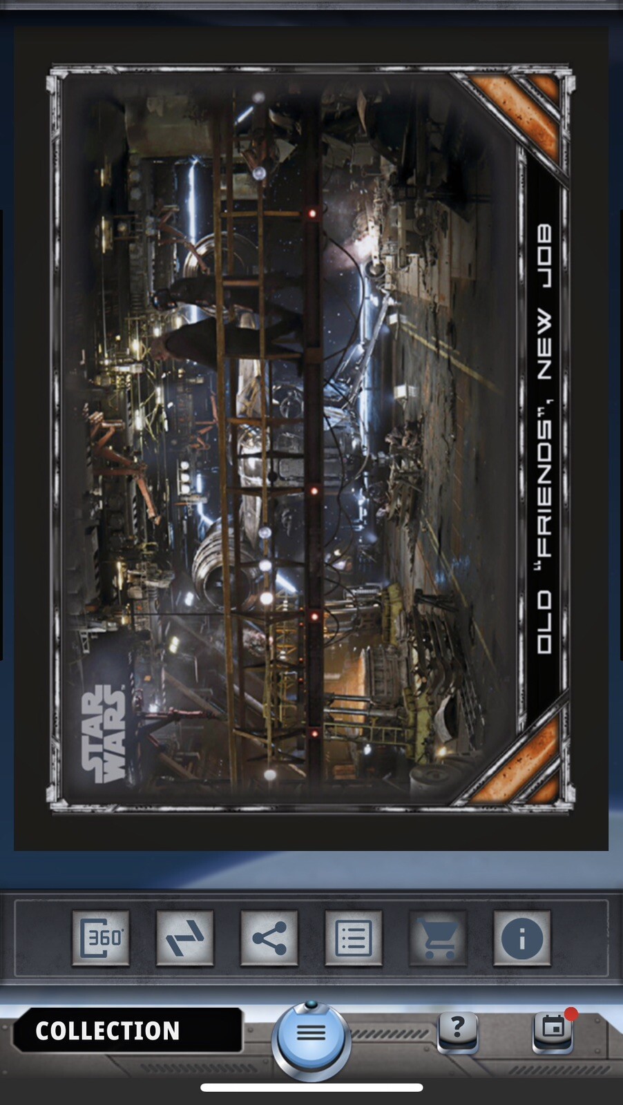 ICONIC OLD FRIENDS NEW JOB-BLACK MANDALORIAN S 1-TOPPS STAR WARS CARD ...