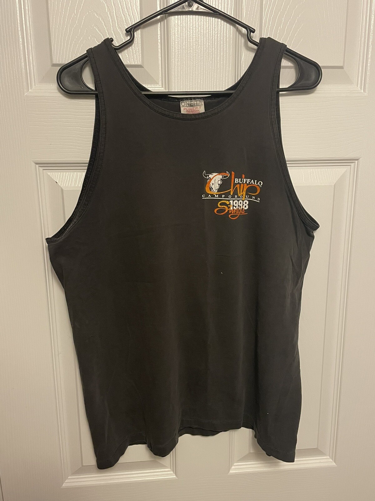 RARE Vintage 1998 Sturgis Buffalo Chip Women’s Tank M… - Gem