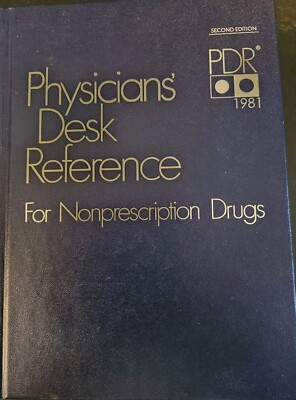 Rare Vintage Books Physicians' Desk Reference PDR Edition 1981 | eBay