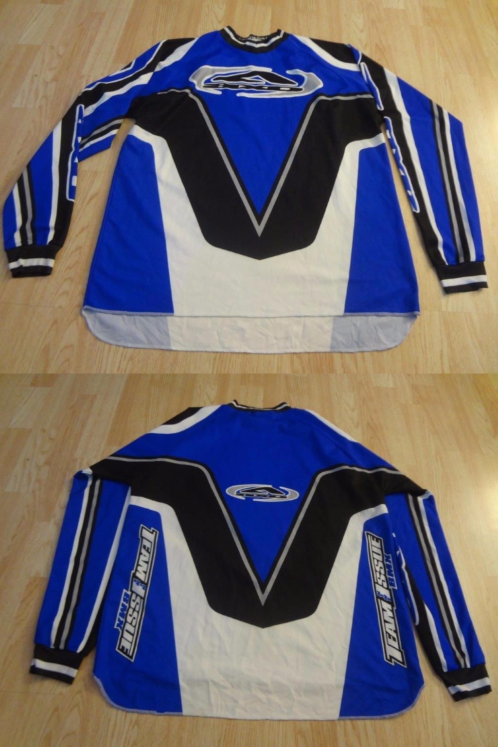 Men's AXO Cycling XL Racing Jersey (Blue/Black/White) Jersey | eBay