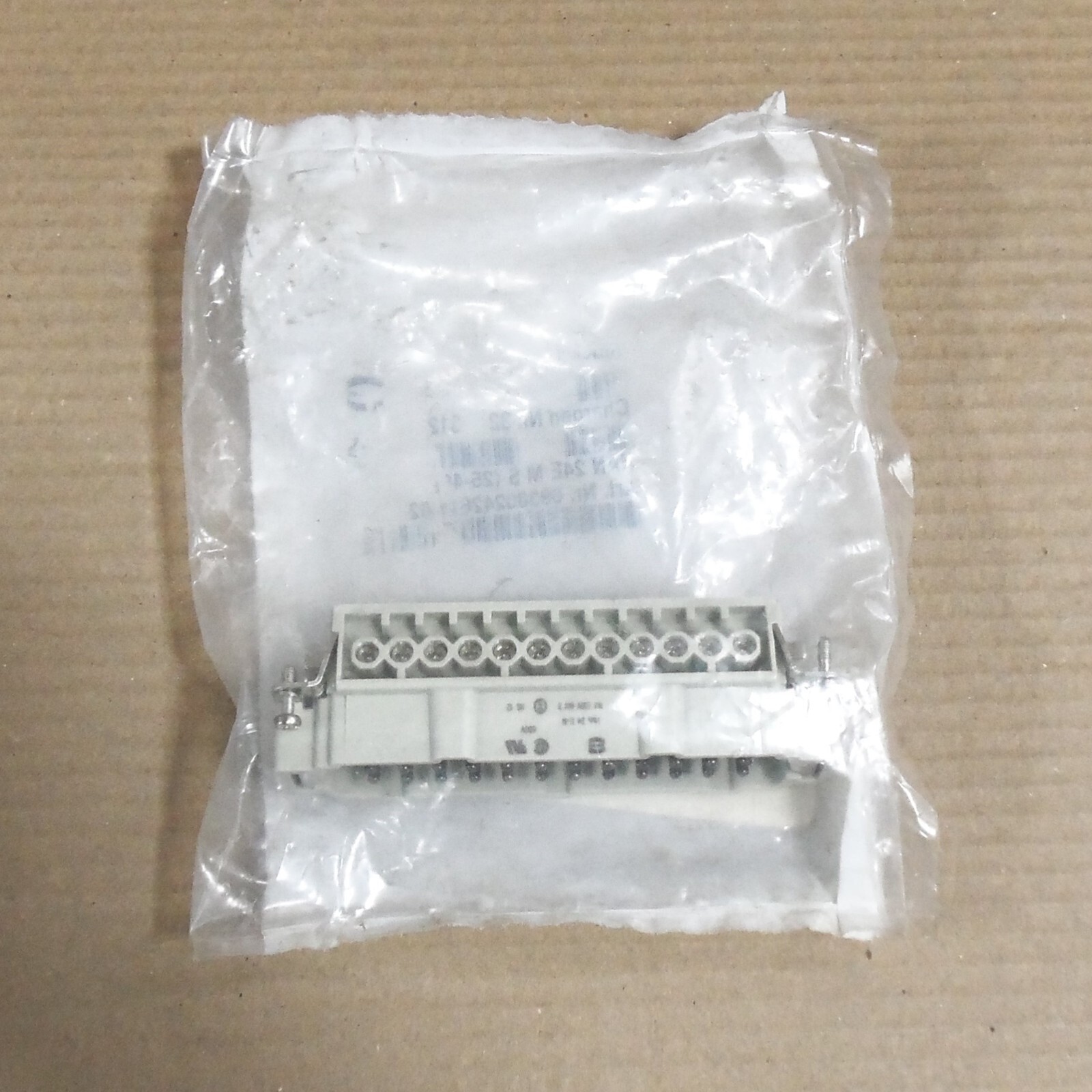 HARTING 09330242611 Insert Connector 24 Pole #158443 for sale online | eBay