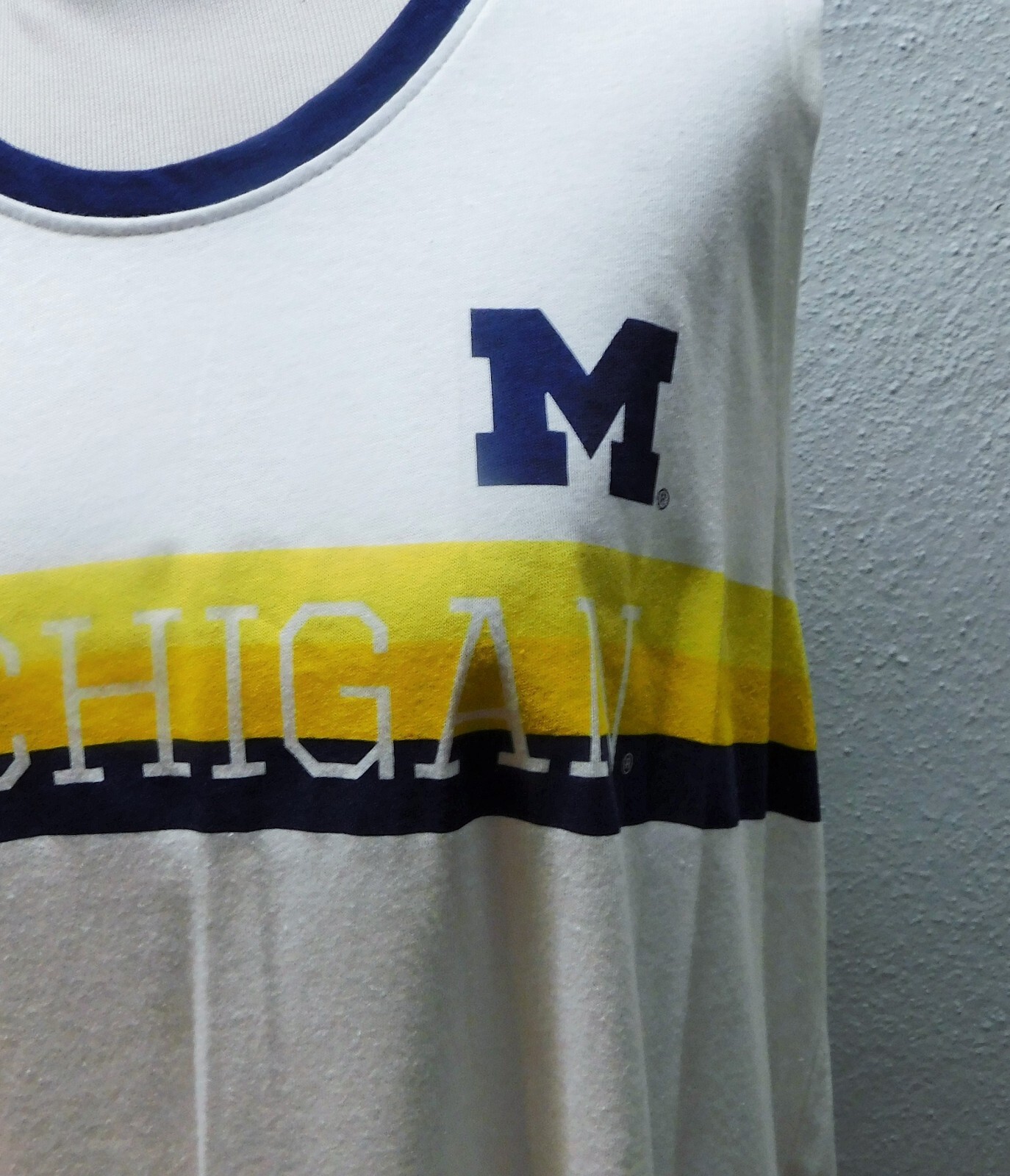 Michigan Wolverines Women's Medium 8/10 Tank Top Shirt, Rivalry Threads ...