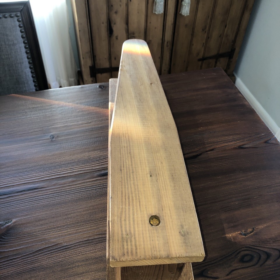 Vintage Solid Wood Table Sleeve Ironing Board Seamstress | eBay