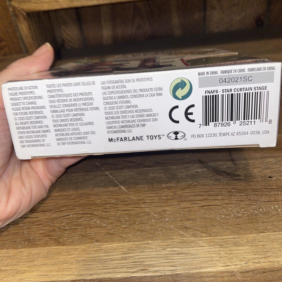 Five Nights At Freddy's Lefty Star Curtain Stage Construction Set BRAND ...