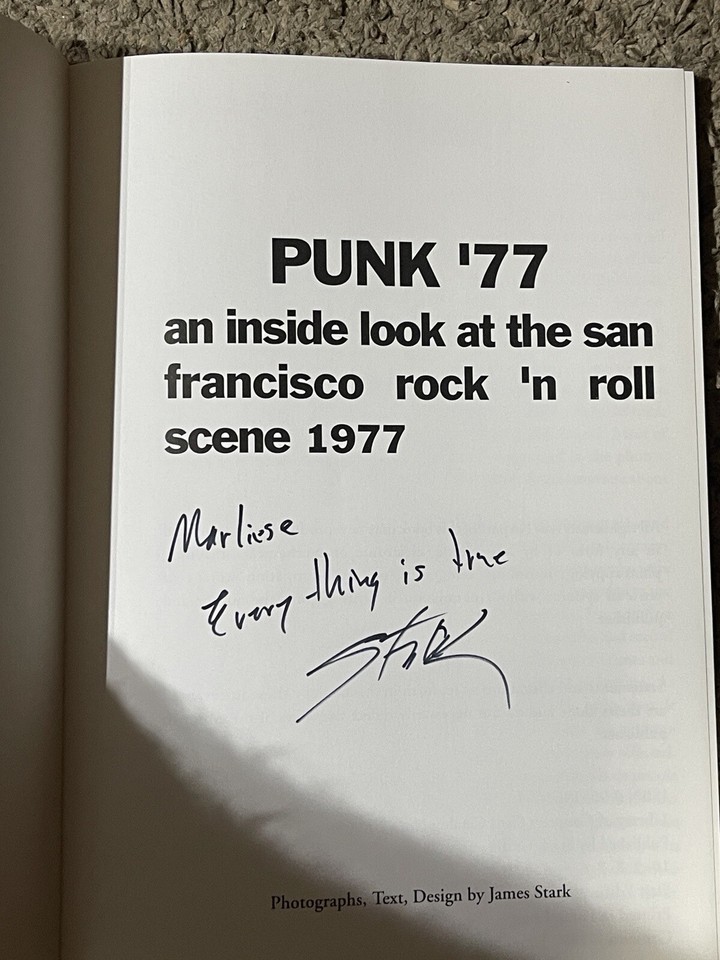PUNK '77: An Inside Look at the San Francisco Rock N Roll Scene 1977 ...