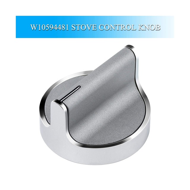 W10594481 Stainless Steel Cooker Stove Control Knob Cav1compatible With ...