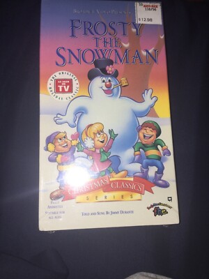 Frosty the Snowman: Christmas Classics Series ( VHS Tape 1993 ) Vintage ...