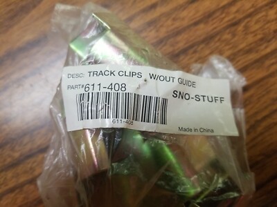 Sno-Stuff Snowmobile Track Clips Part# 611-408 (OEM#'s 5222839 0602541 ...